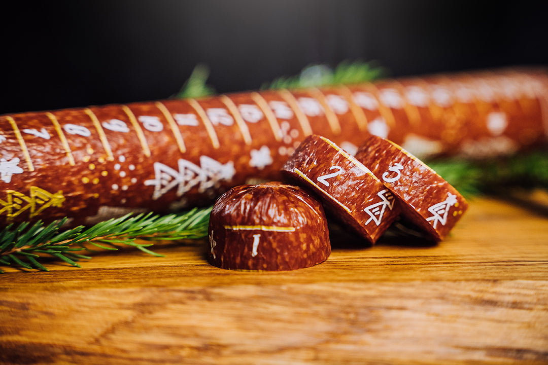Adventskalender Salami, ca. 600g – Joe’s Schinken Boutique